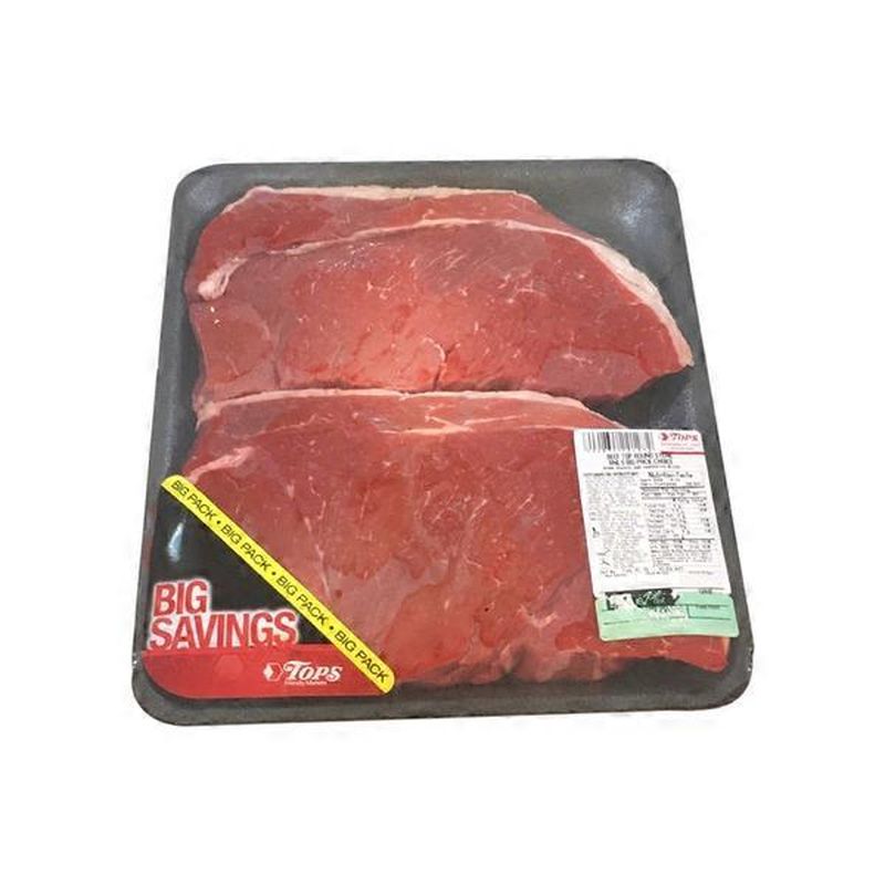 Choice Beef Boneless Top Round Steak Bp (1 lb) - Instacart