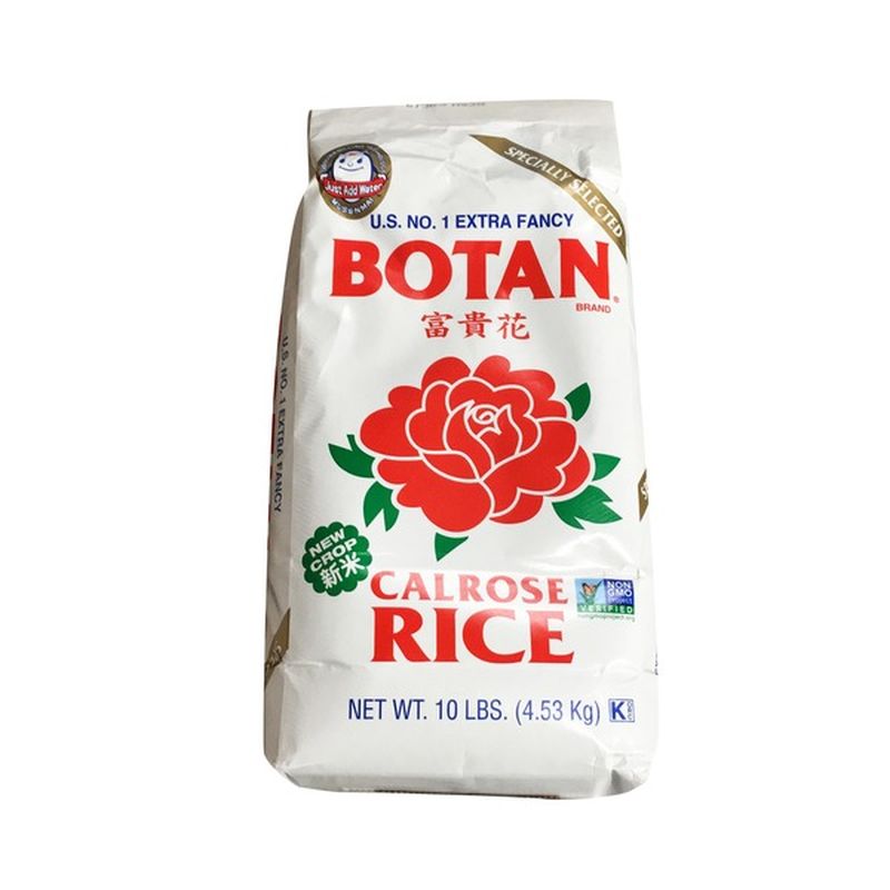 Botan Rice, Calrose, Bag (10 lb) - Instacart