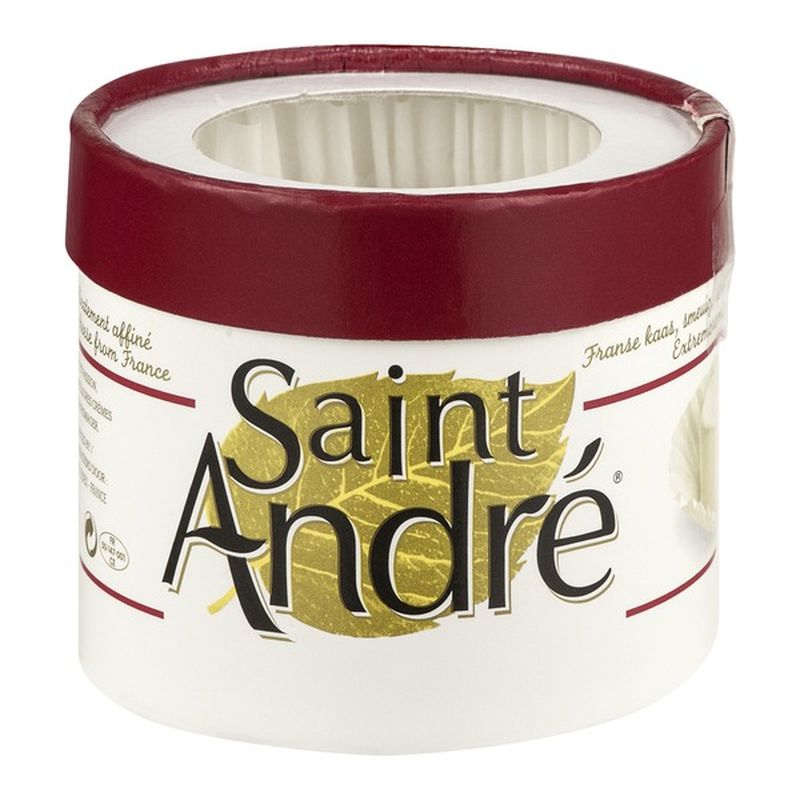 Saint André Cheese, Soft-Ripened, Triple Creme (7 oz) - Instacart