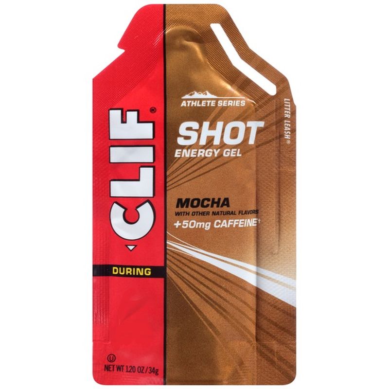 CLIF Shot Mocha Energy Gel (1.2 oz) - Instacart