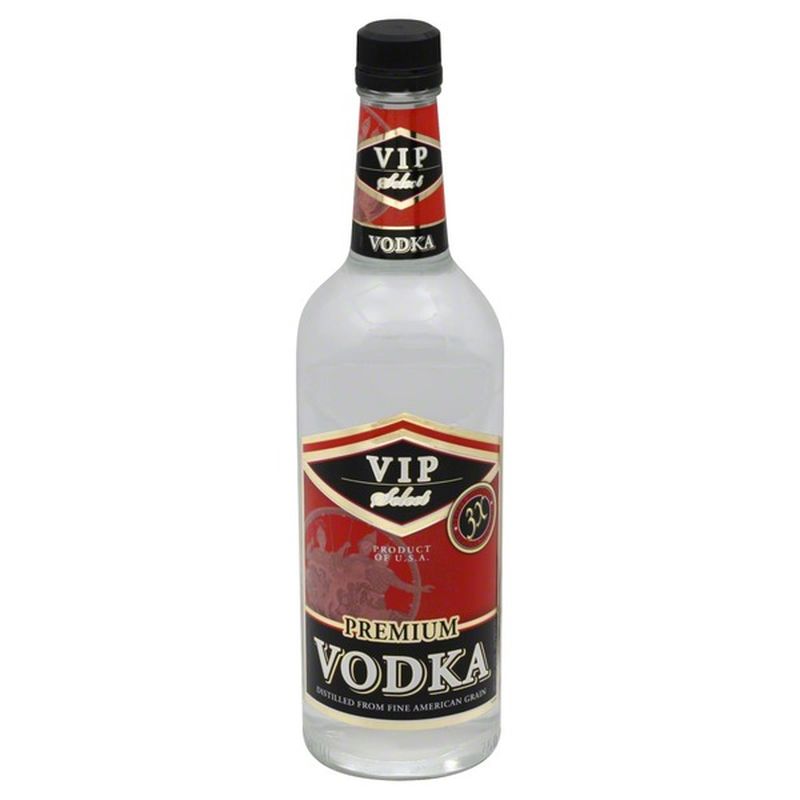 Vip Select Vodka, Premium, Bottle (750 ml) - Instacart