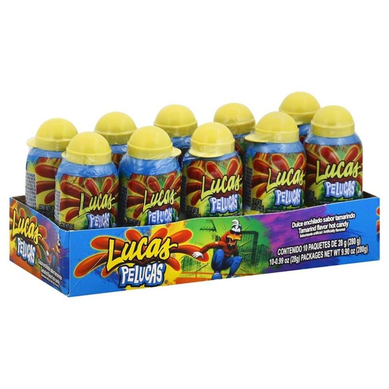 Lucas Hot Candy, Tamarind Flavor (10 each) - Instacart