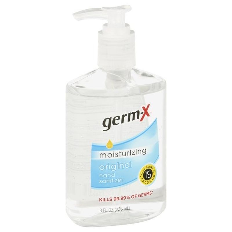 Germ-X Hand Sanitizer, Original, Moisturizing (8 oz) - Instacart