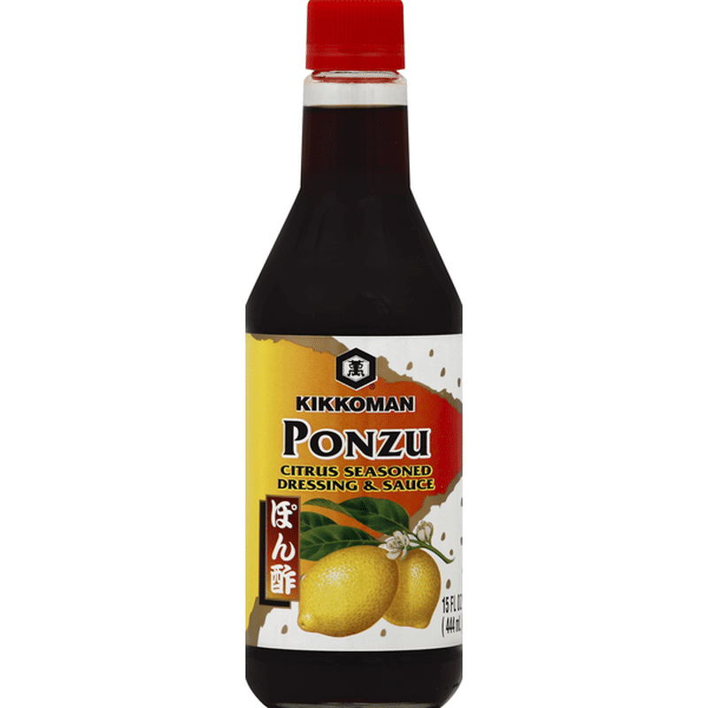 Kikkoman Ponzu Citrus Seasoned Dressing & Sauce (15 oz) - Instacart