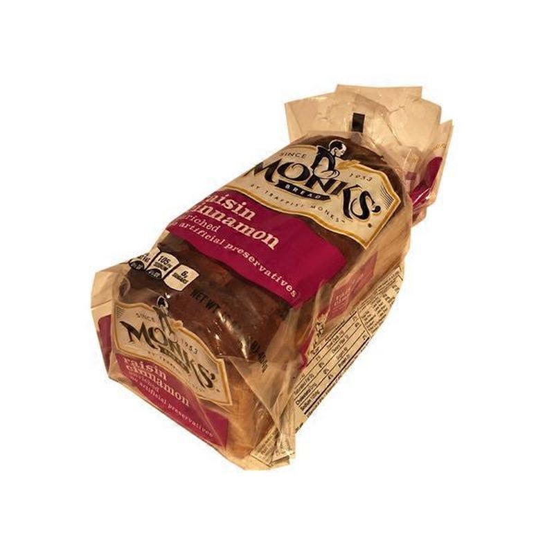 Monks Bread, Raisin Cinnamon (16 oz) Delivery or Pickup Near Me - Instacart