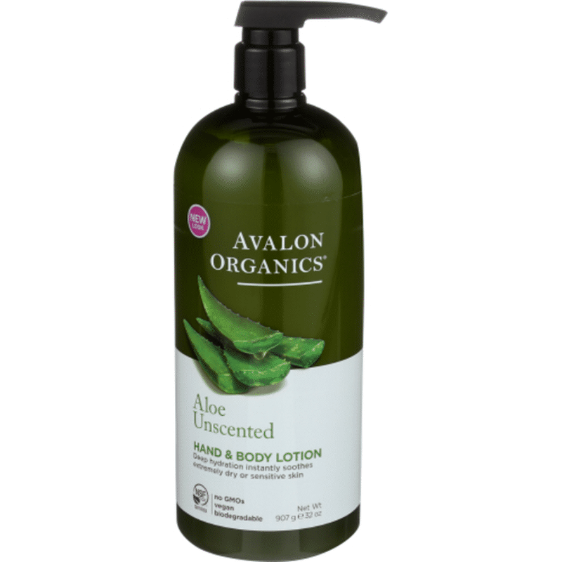 Avalon Organics Aloe Unscented Hand & Body Lotion (907 g) - Instacart