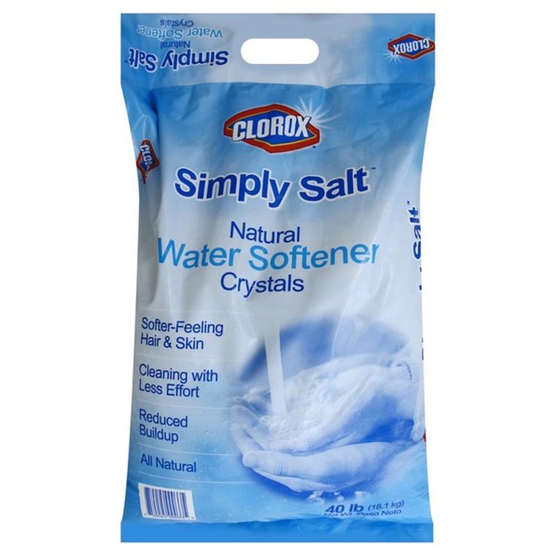 Clorox Water Softener, Natural, Crystals (40 lb) - Instacart