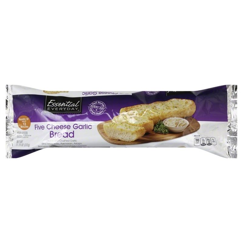 Essential Everyday Garlic Bread, Five Cheese (11.75 oz) - Instacart