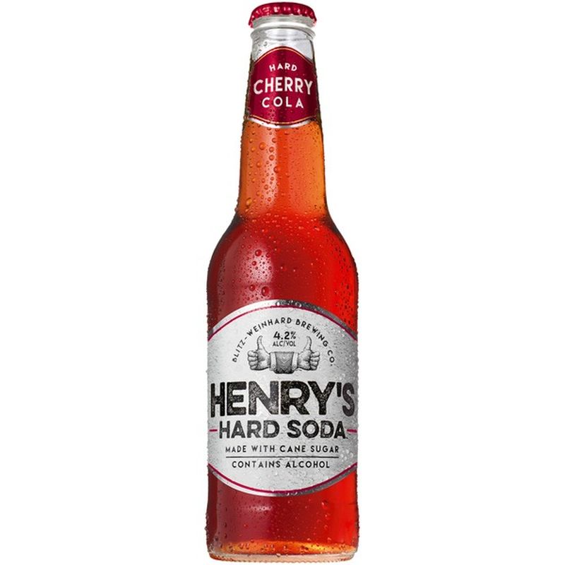Henry's Hard Soda Hard Cherry Cola Hard Cherry Cola Hard Soda (12 fl oz ...