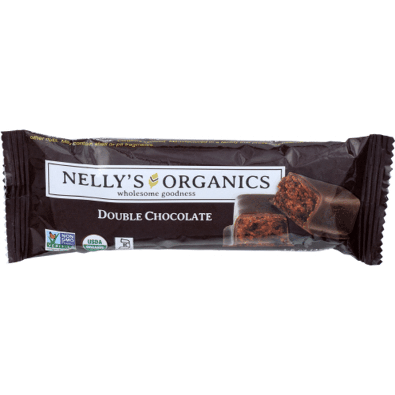 Nelly's Organics Double Chocolate Bar (1.6 oz) - Instacart