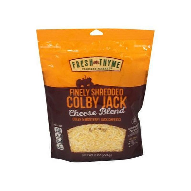 Fresh Thyme Colby Jack Cheese (8 oz) - Instacart