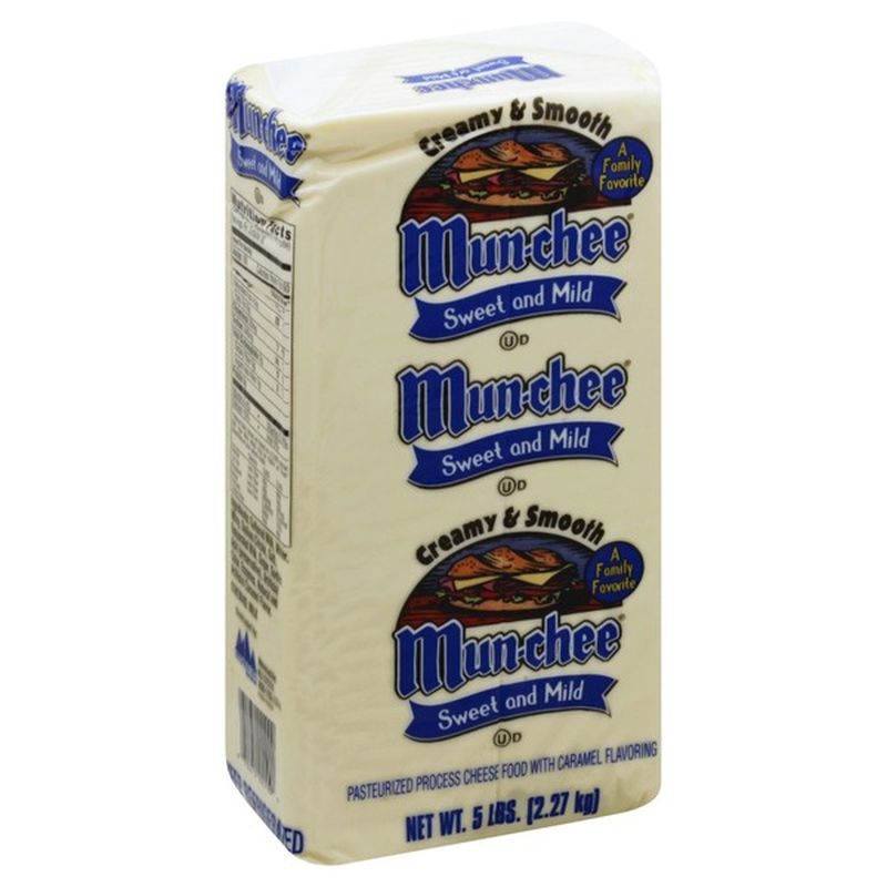 Munchee Cheese Food, Pasteurized Process, Sweet and Mild (5 lb) - Instacart