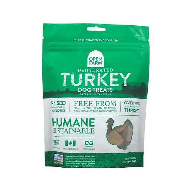 Open Farm Dehydrated Turkey Dog Treats (4.5 oz) - Instacart