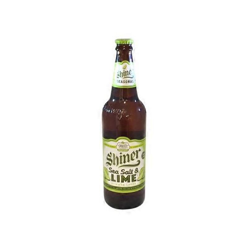 Shiner Sea Salt & Lime Summer Lager (24 fl oz) - Instacart