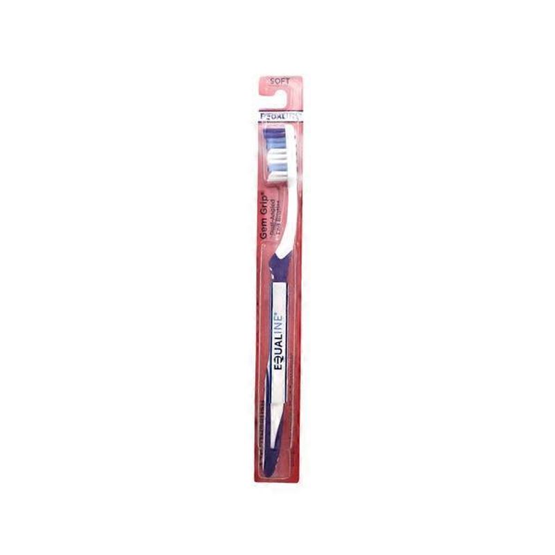 Equaline Gem Grip Dual-Angled End Soft Toothbrush (each) - Instacart