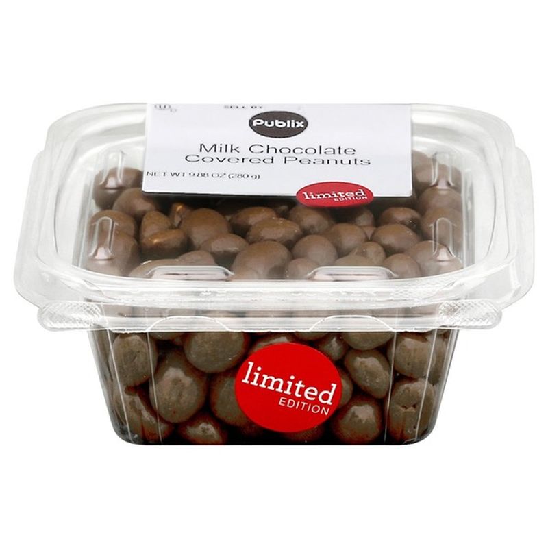 Publix Peanuts, Milk Chocolate Covered (9.88 oz) - Instacart