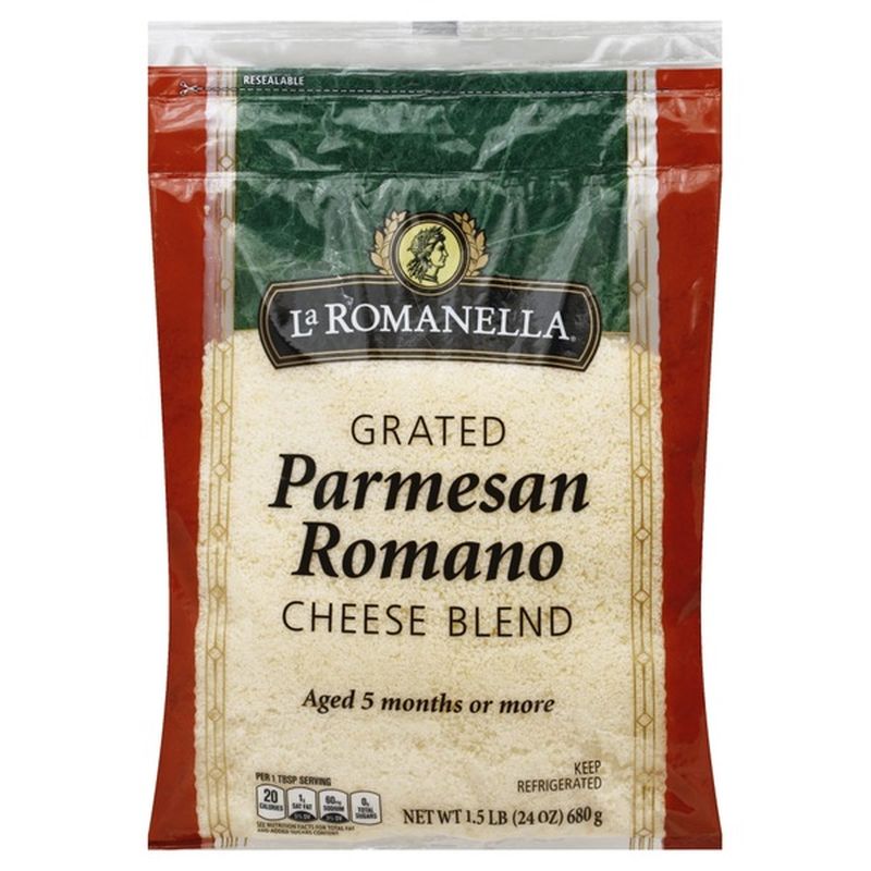La Romanella Cheese Blend, Parmesan Romano, Grated (24 oz) Delivery or ...