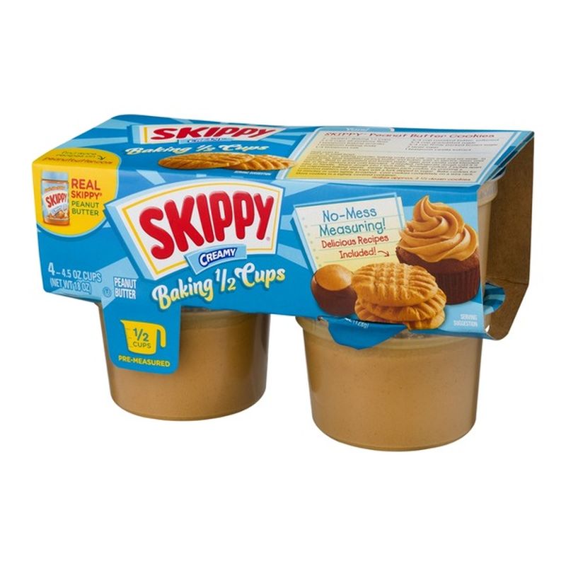 Skippy Baking 1/2 Cups Peanut Butter (4.5 oz) - Instacart