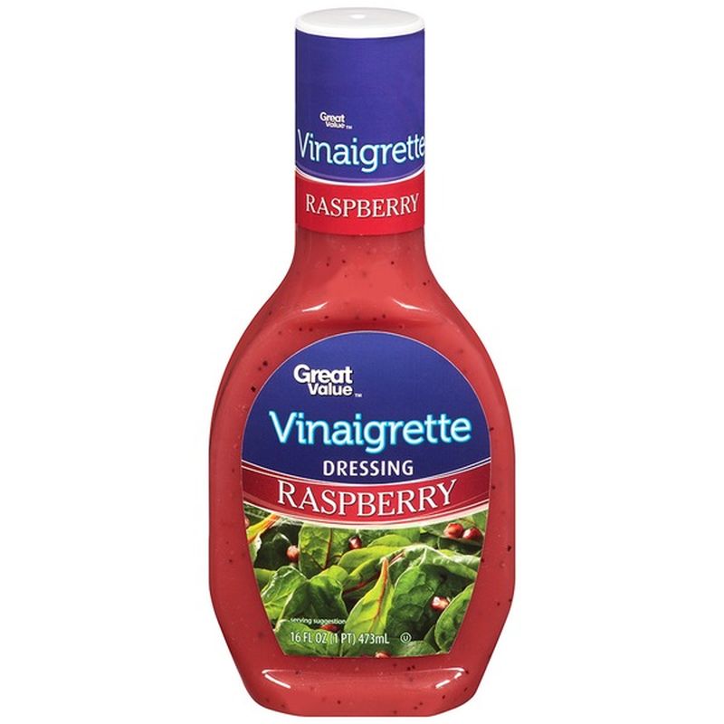 Great Value Vinaigrette Raspberry Dressing (16 fl oz) - Instacart