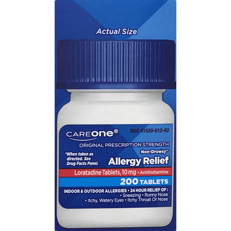 CareOne Allergy Relief Loratadine 10 mg Tab (200 ct) - Instacart
