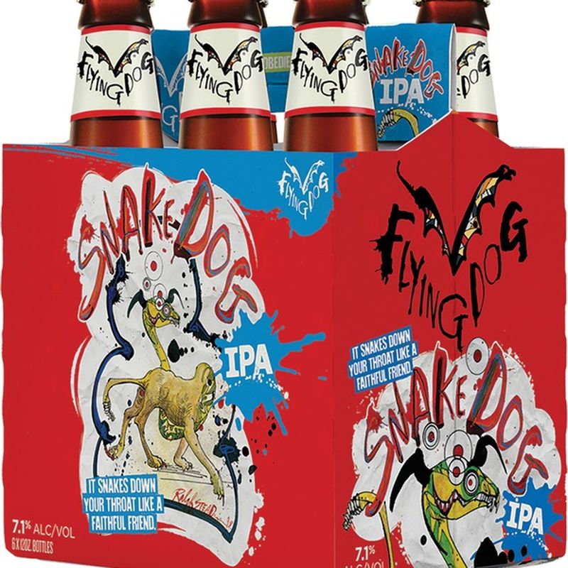 Flying Dog Snake Dog IPA Cans (12 fl oz) Delivery or Pickup Near Me ...
