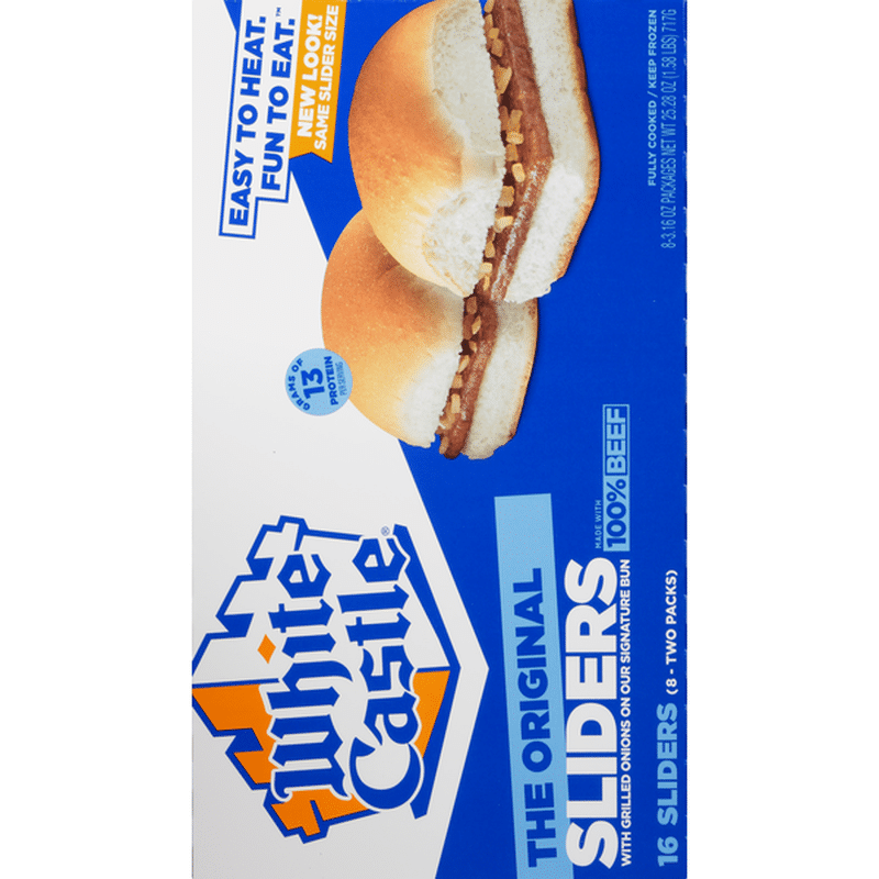 White Castle Sliders, The Original (16 ct) - Instacart