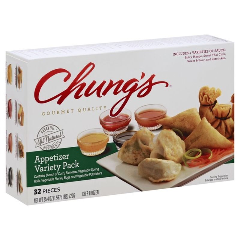 Chungs Appetizer Assortment, Asian (25.4 oz) - Instacart