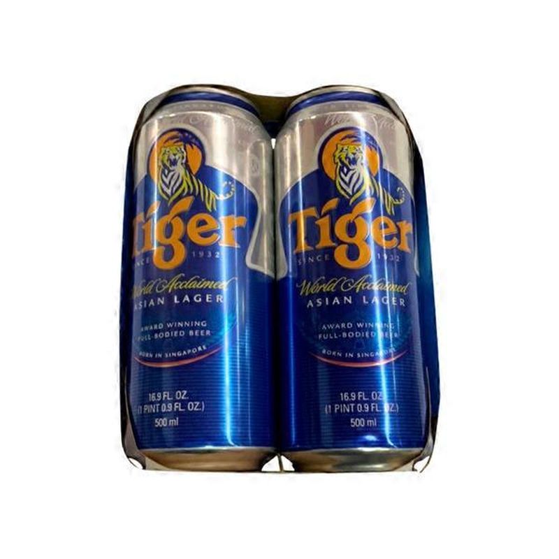 Tiger Lager Beer (16 fl oz) - Instacart