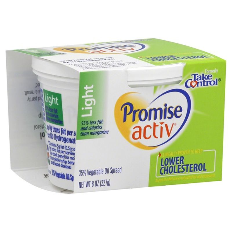 Promise Light Vegetable Oil Spread (8 oz) - Instacart