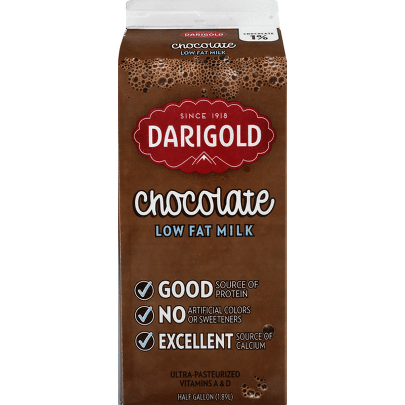 Darigold Chocolate Low Fat Milk (0.5 gal) - Instacart