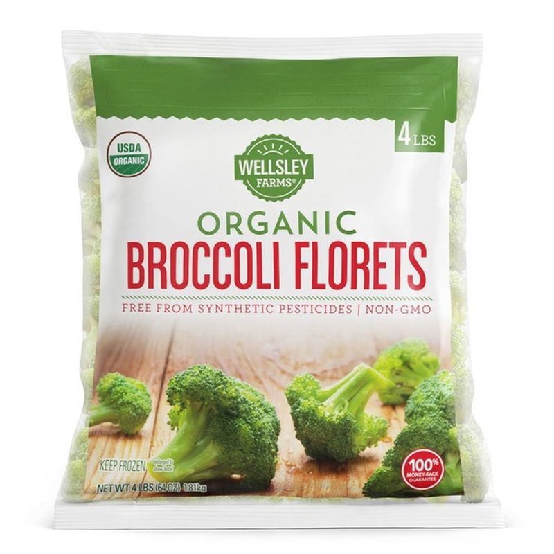 Wellsley Farms Organic Broccoli Florets (4 lb) from BJ's Wholesale Club ...