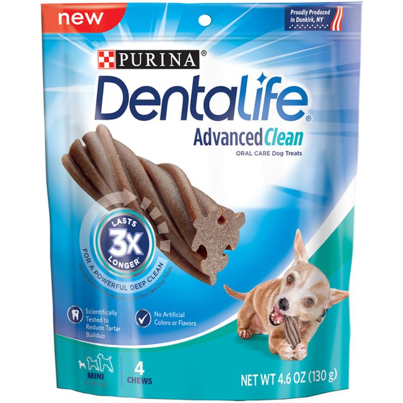 Purina DentaLife Made in USA Facilities Dog Dental Chews, Advanced ...