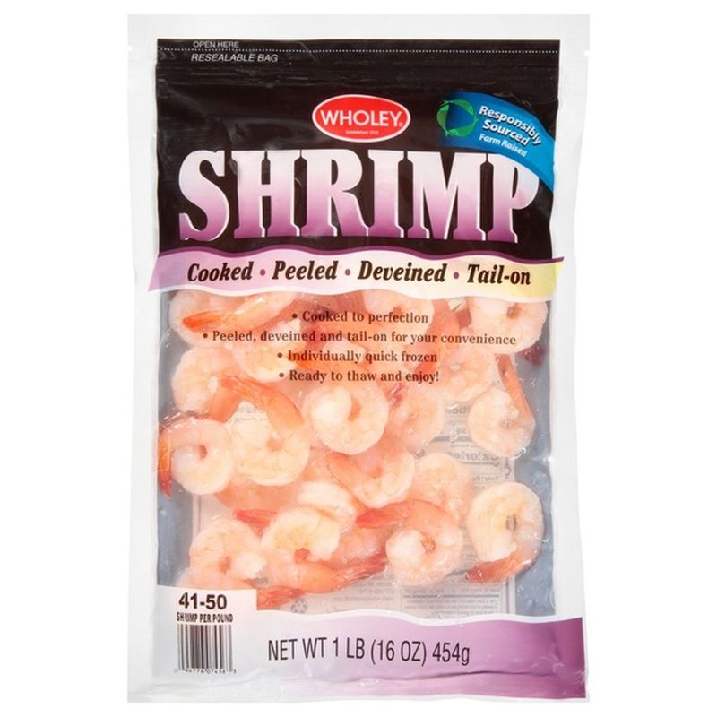 Wholey Shrimp, Cooked (16 oz) - Instacart