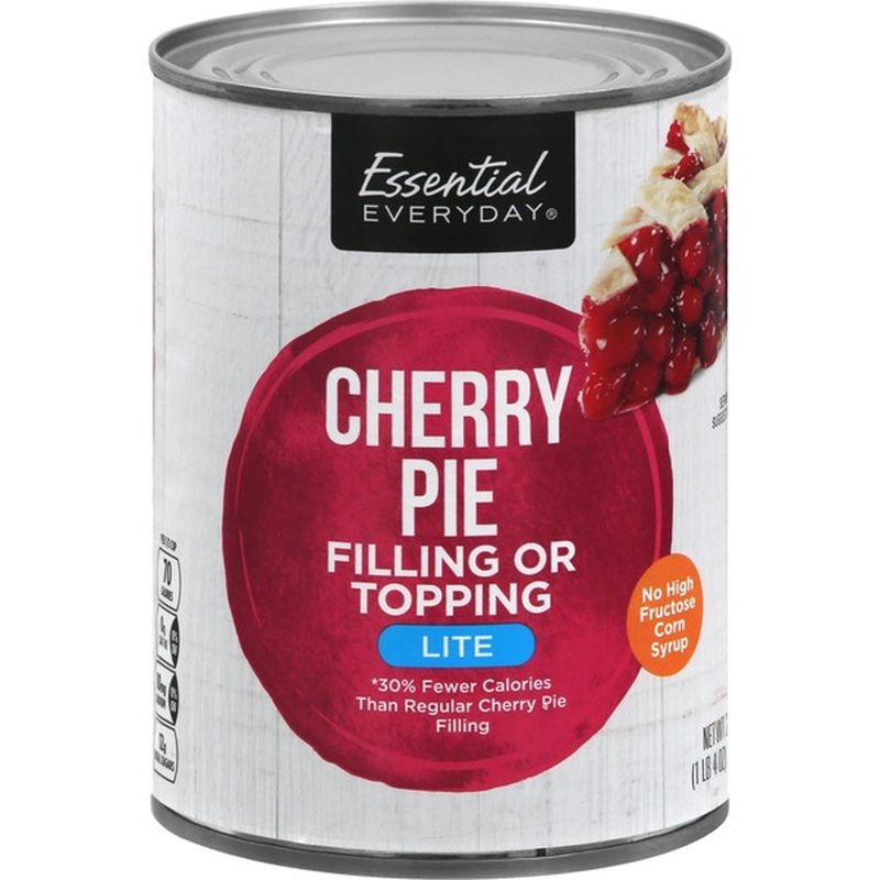 Essential Everyday Filling or Topping, Lite, Cherry Pie (20 oz) - Instacart