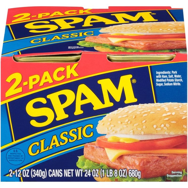 Spam Classic Canned Meat (12 oz) - Instacart