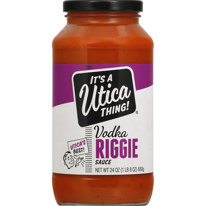 It S A Utica Thing! Sauce, Vodka Riggie (24 oz) - Instacart