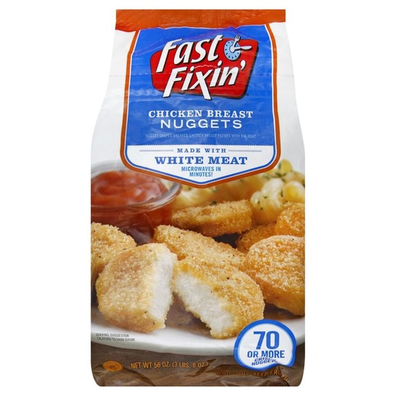 Fast Fixin Chicken Breast Nuggets (56 oz) - Instacart