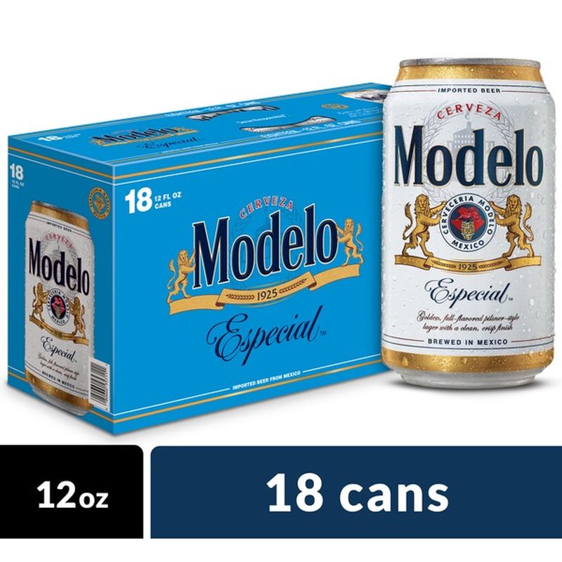 Modelo Especial Mexican Lager Beer Cans (12 fl oz) - Instacart
