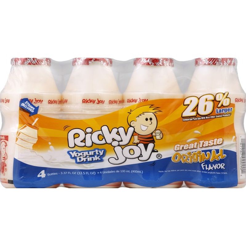 Ricky Joy Yogurty Drink Original 4 Each Instacart