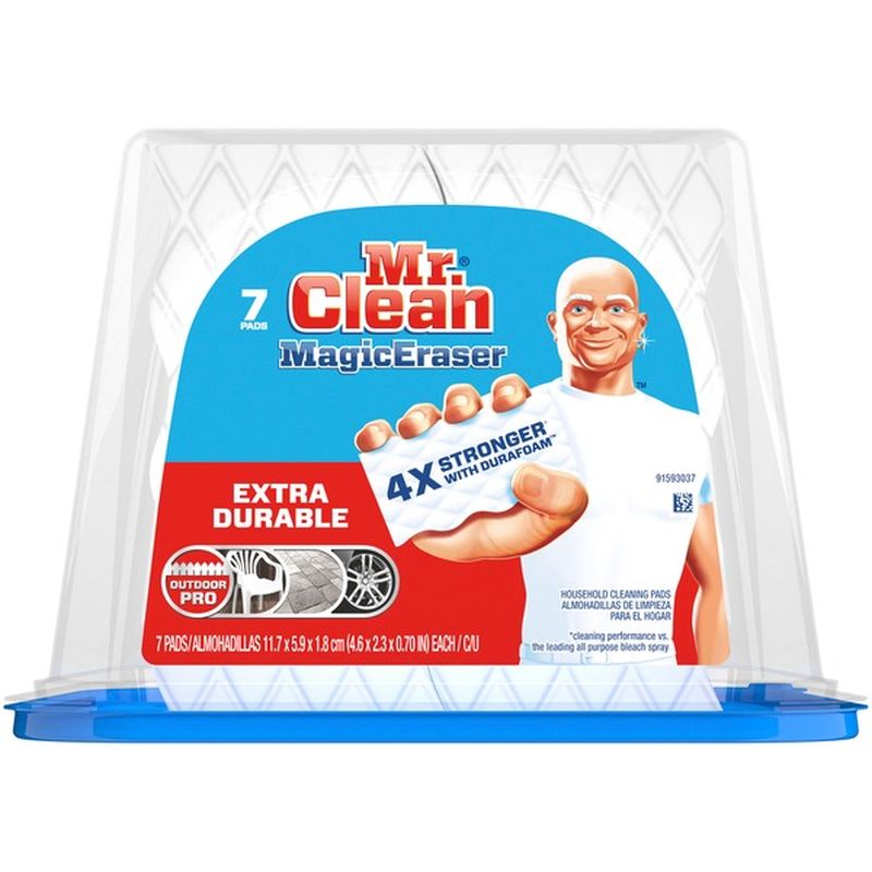 Mr. Clean Extra Durable Scrubber & Cleaning Sponge (7 ct) - Instacart