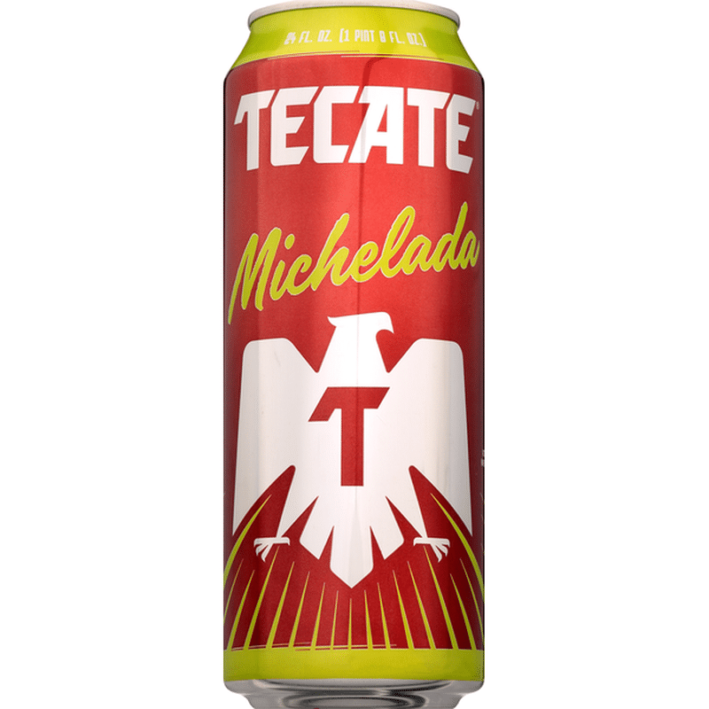 Tecate Michelada Mexican Lager Beer (24 fl oz) Delivery or Pickup Near ...
