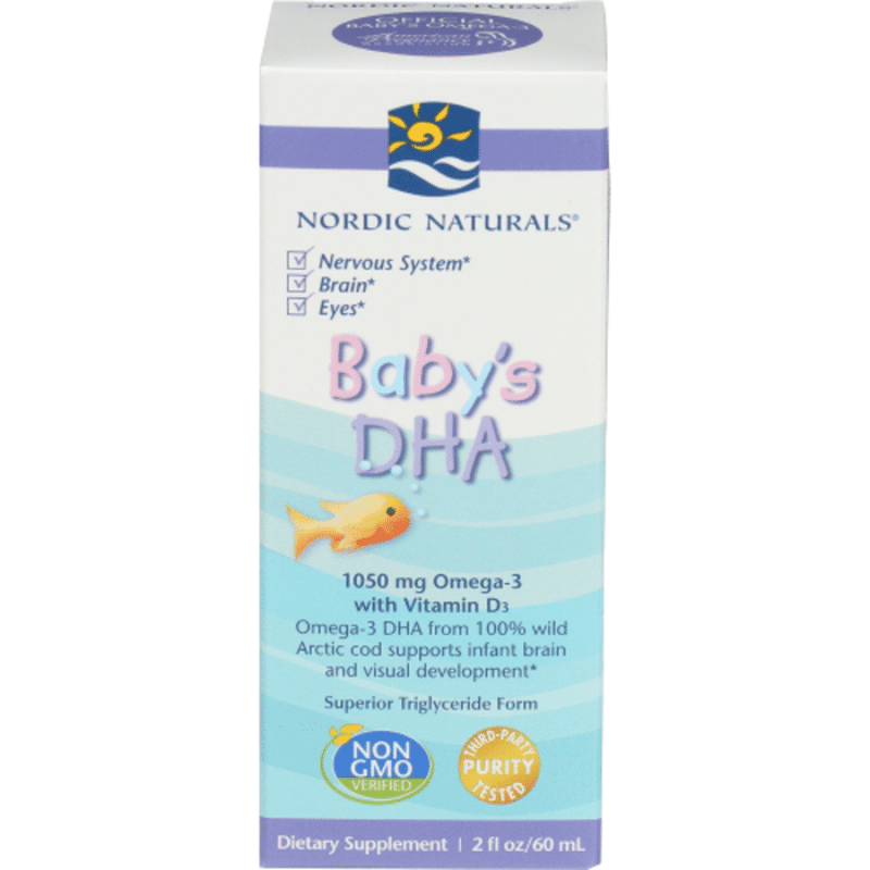 Nordic Naturals DHA, Baby's (2 oz) - Instacart