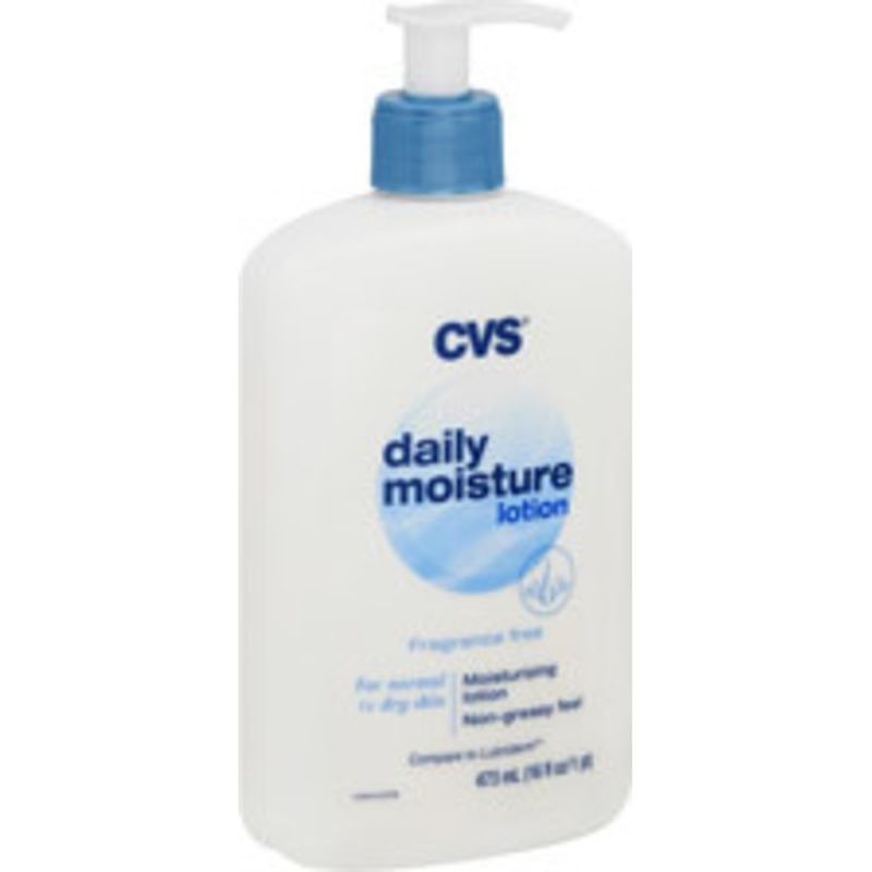 CVS Pharmacy Daily Moisture Lotion Fragrance Free (16 oz) - Instacart