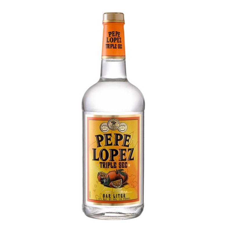 Pepe Lopez® Pepe Lopez Triple Sec (1 L) - Instacart