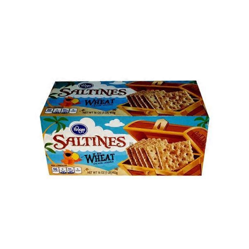Kroger Saltines Wheat Crack-Arrrs (16 oz) - Instacart