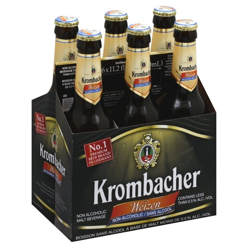 Krombacher Beer, Weizen (11.2 fl oz) - Instacart