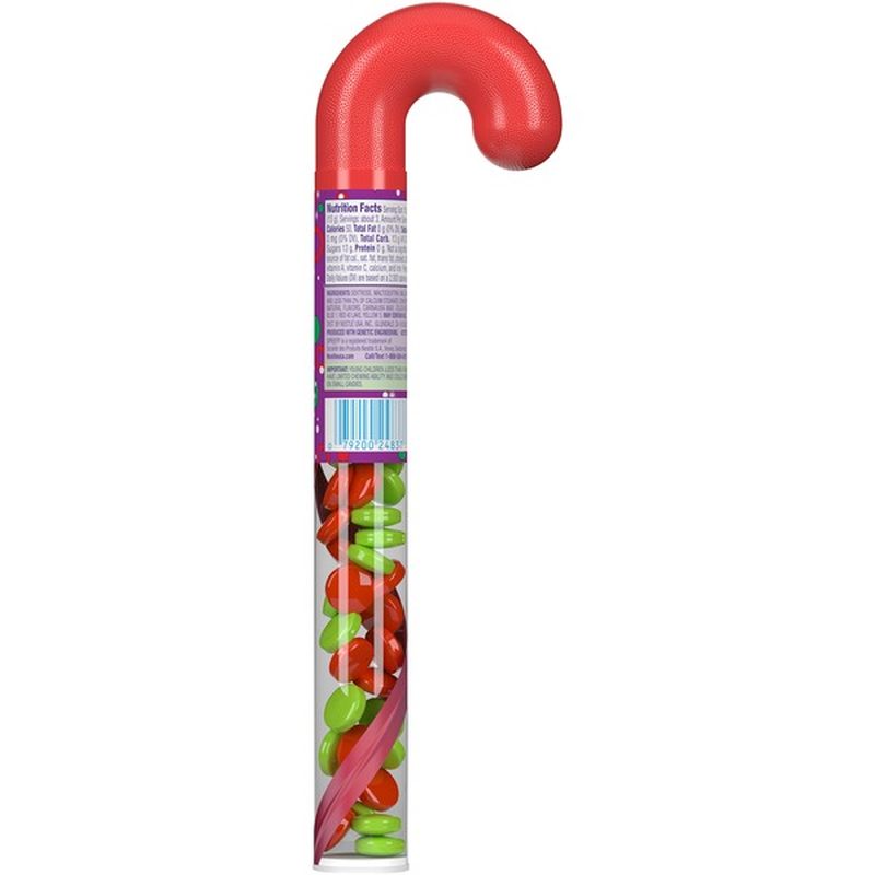 Spree Mini plastic candy cane filled with candies Sugar Candy (1.6 oz ...