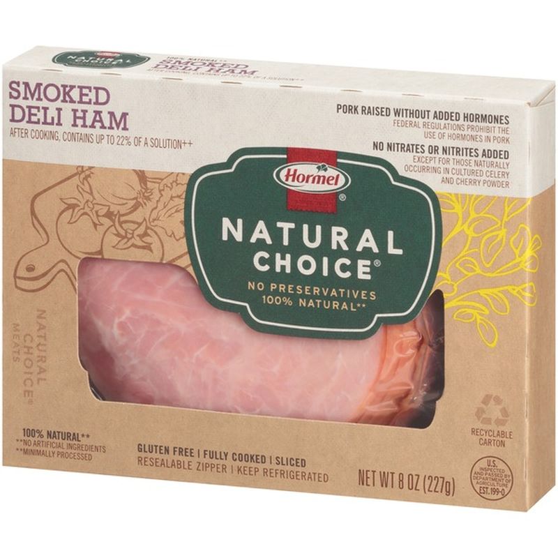 Hormel Natural Choice Smoked Deli Ham (8 oz) - Instacart
