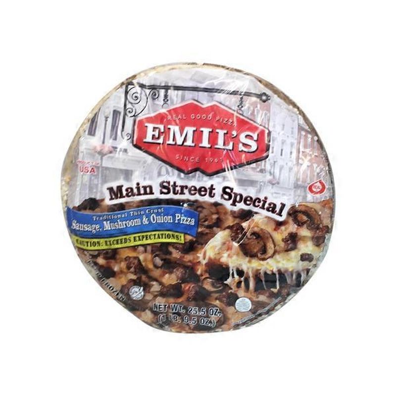 Emil's Pizza Main Street Special Sausage Mushroom & Onion Pizza (25.5 ...