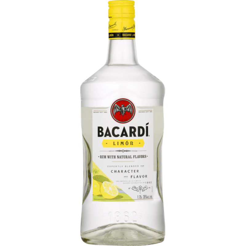 Bacardi Citrus Limon Rum (1.75 L) - Instacart
